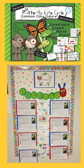 Informational Text: Butterfly Close Read - Little Bird Kindergarten