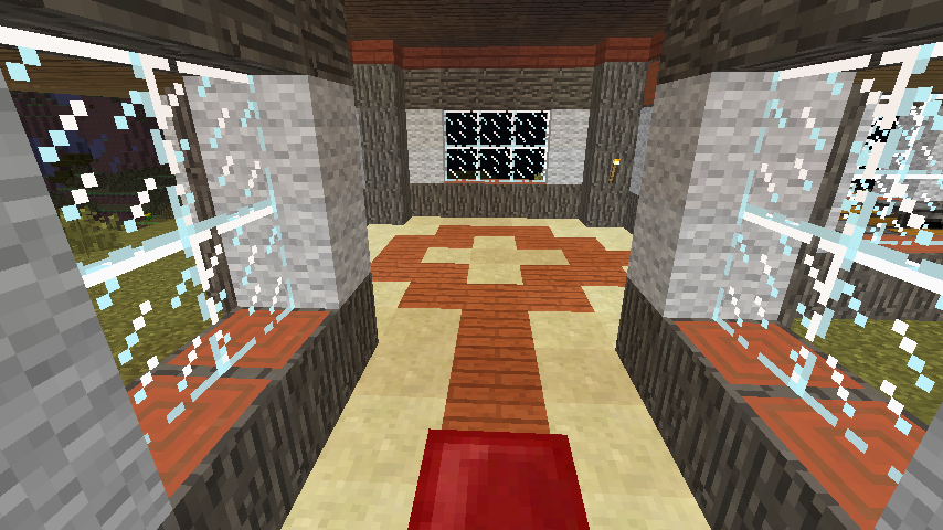 Youssarian's Minecraft Blog: Acacia and Wool House