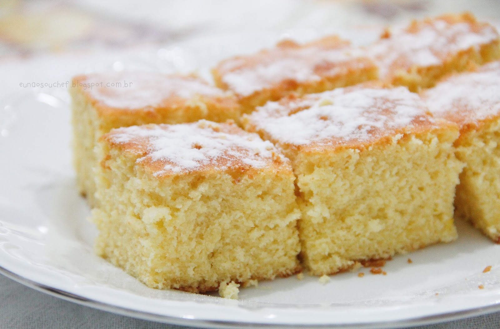 Bolo fofo de ricota com laranja - Eu não sou chef