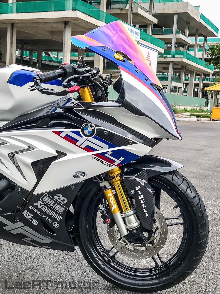 Modifikasi Yamaha R15 V2 Custom Ala BMW S1000RR Hp 4 | Otofery