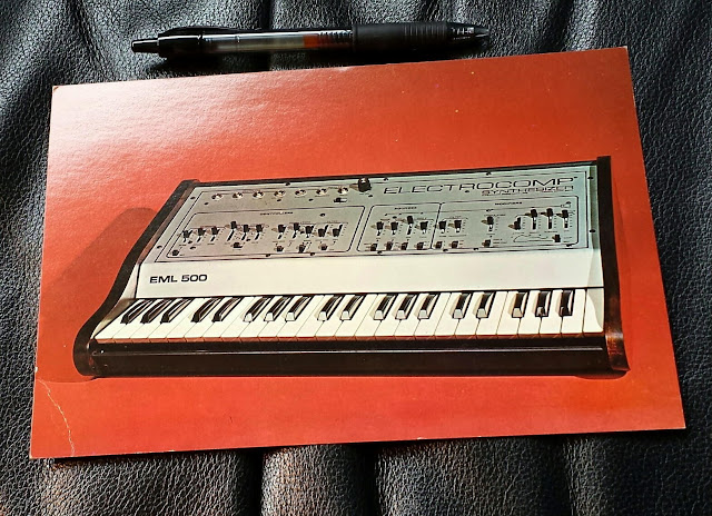 MATRIXSYNTH: EML Synthesizer brochures, EML Family and Polybox, EML 500 ...