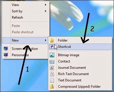 Create Your Own ShutDown Tile or Shortcut In Windows 8 - Ask To Chimp