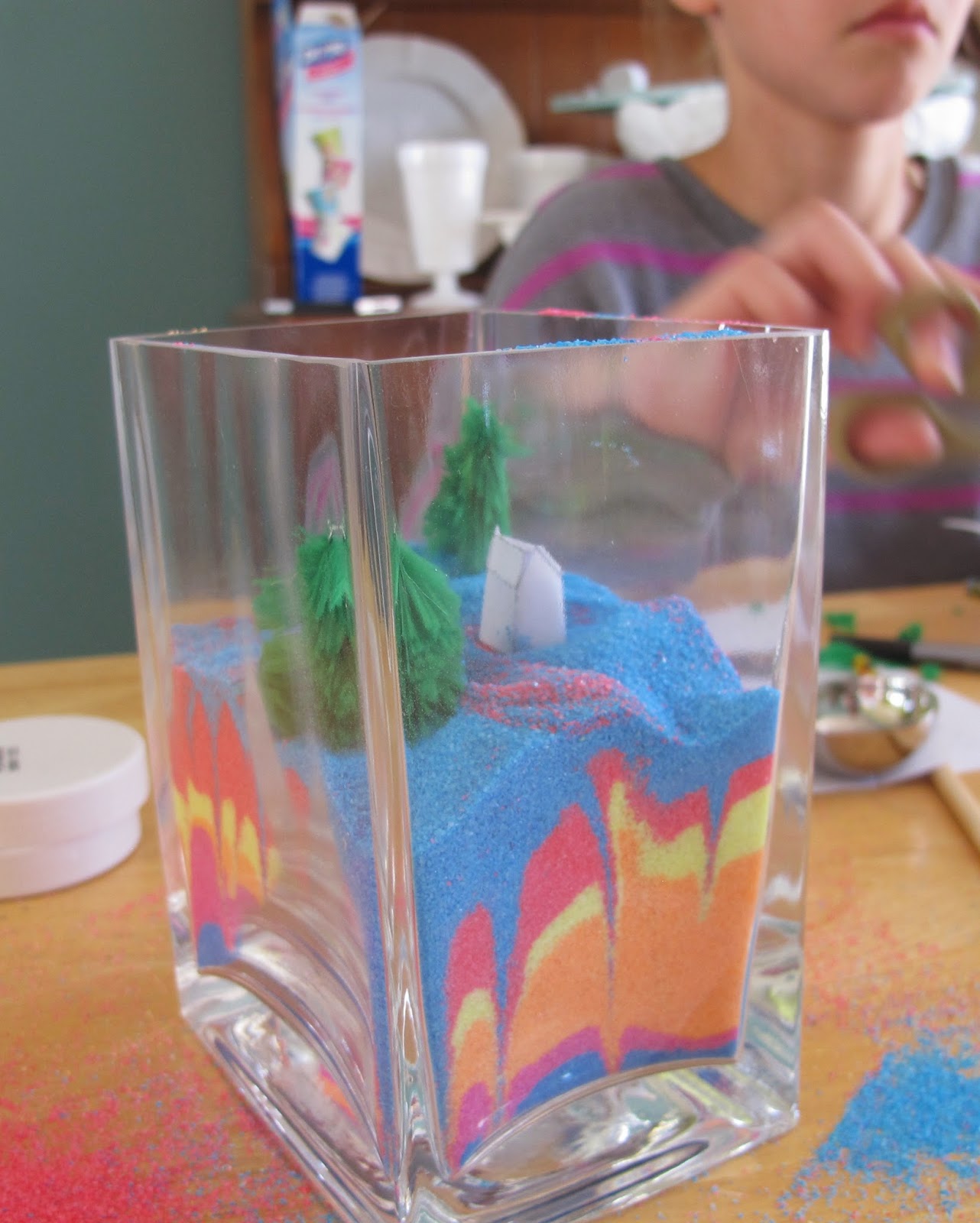 Nutchele: Winter Sand Art Earth Layers