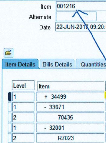 Indented BOM & WIP SQL 's