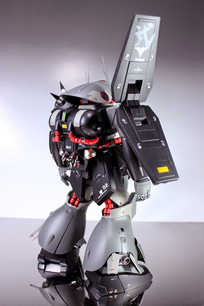 MG 1/100 Marasai with Ballute System Custom Build with LED Effects