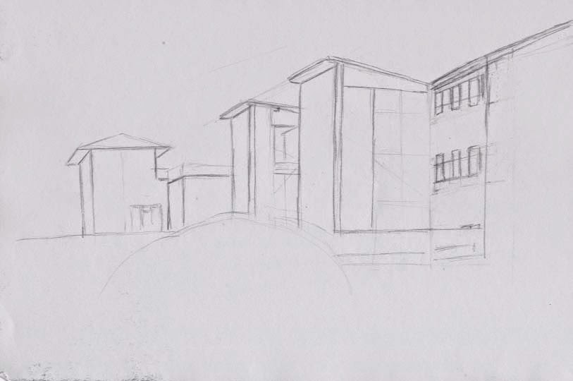 suburban sketches: Exercise 2 - Angular perspective