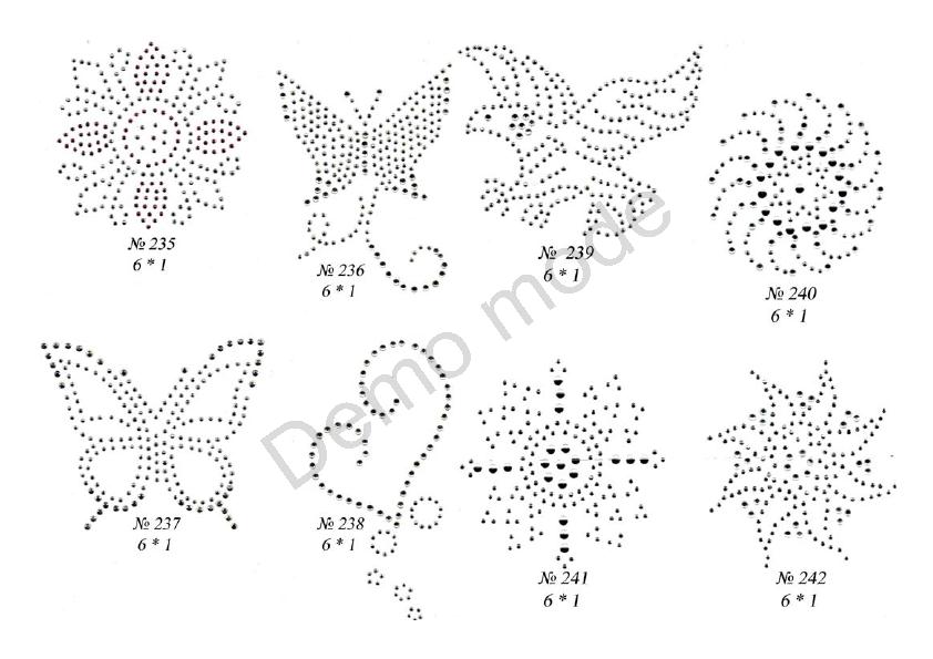 Desenhos em Strass | Lucanicho