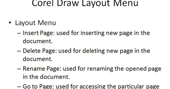mits tutorials...: Layout Menu 1