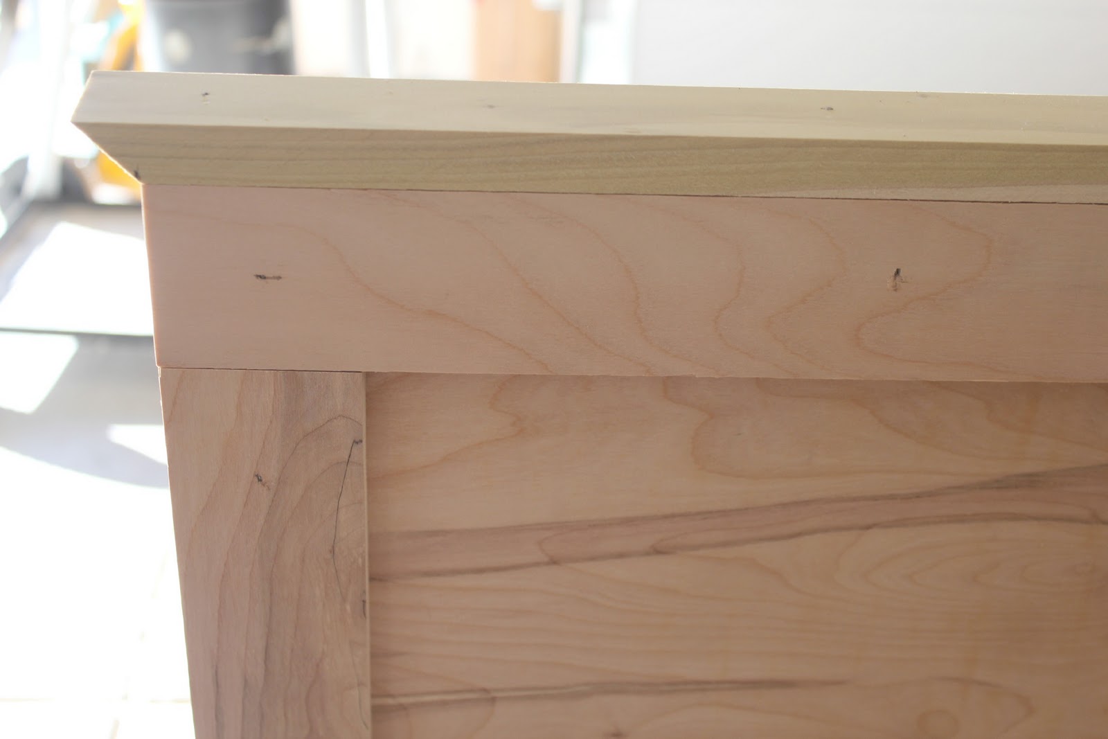 Wood and Cloth: Wood & Cloth –Update– Wood Headboard