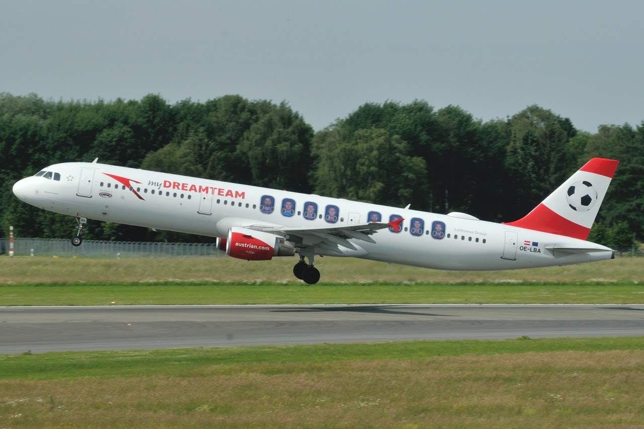 Airbus Hamburg Finkenwerder News: A321-111, Austrian Airlines, OE-LBA ...