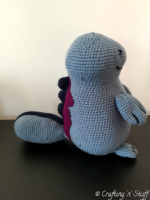 Crafting 'n' Stuff: Quagsire crochet (1/721)