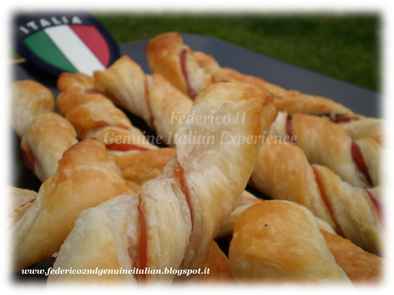 Genuine Italian Experience: Puff pastry breadsticks with bacon ideal ...