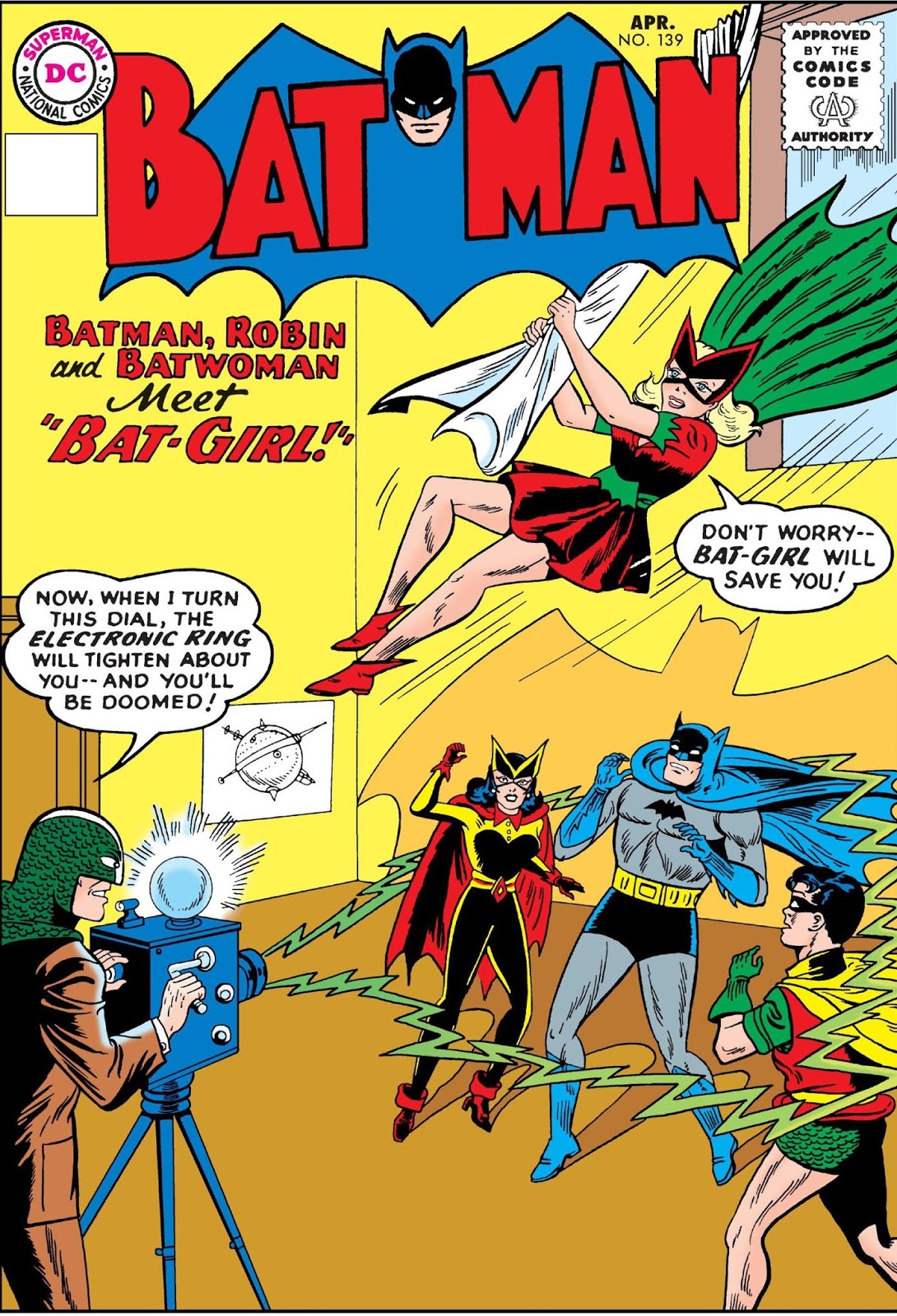 Weird Science DC Comics: Retro Review: Batman #139 (1961) - "Bat-Girl ...