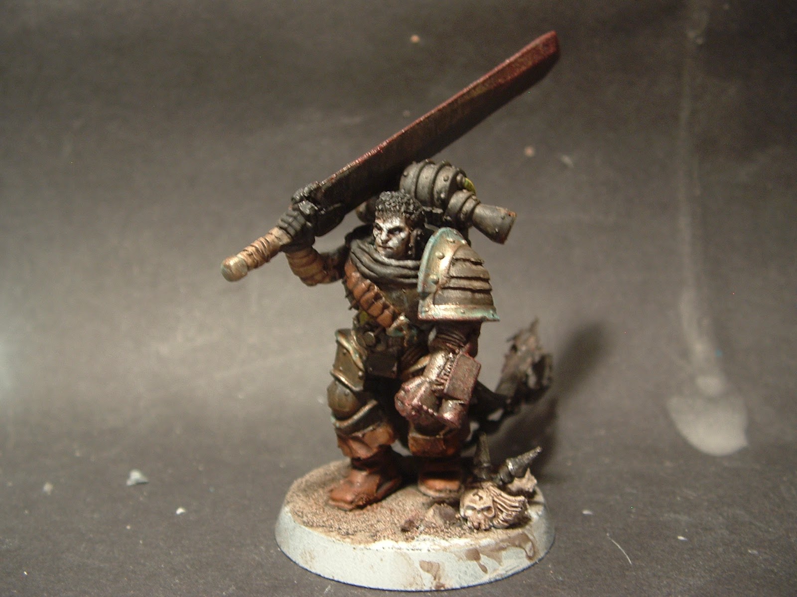 I'm alone with a dream: Kitbashing 40K Guts: time for a miracle?