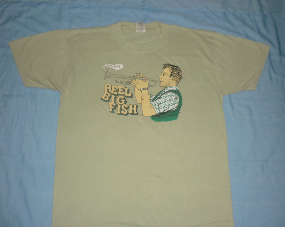 Podshop: Reel Big Fish band t shirt