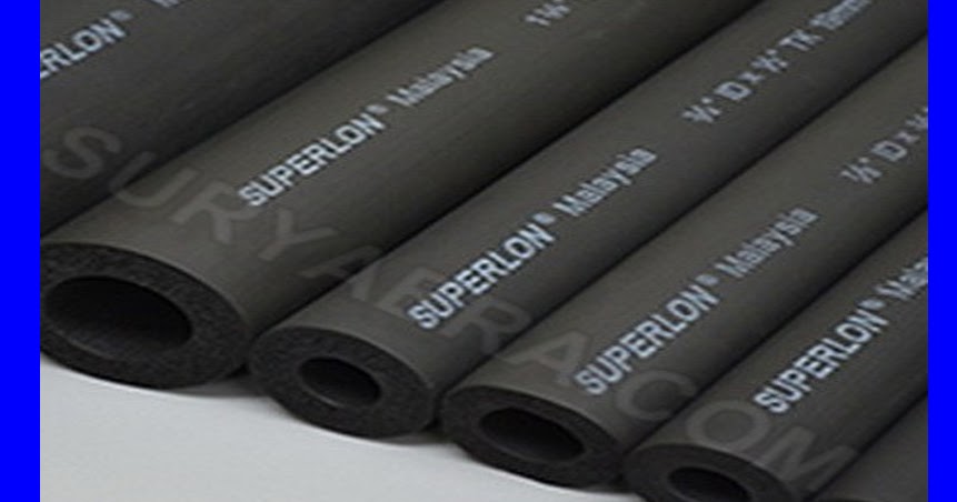 ISOLASI PIPA TEMBAGA/ INSULATION TUBE / ARMAFLEX / SUPERLON ...