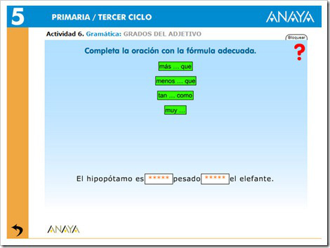 GRADOS DEL ADJETIVO-DIPTONGOS E HIATOS