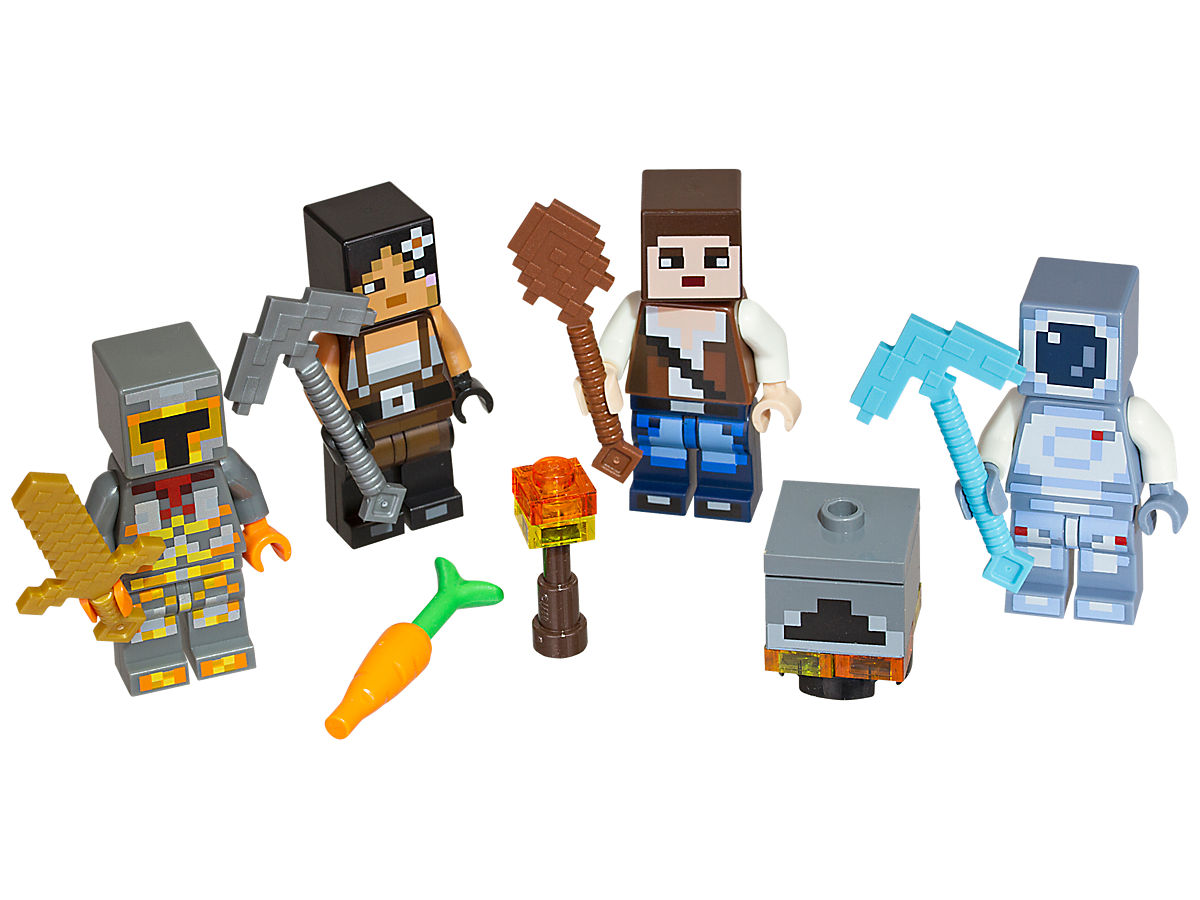 Minecraft Skin Pack Lego Sets | Minecraft Merch