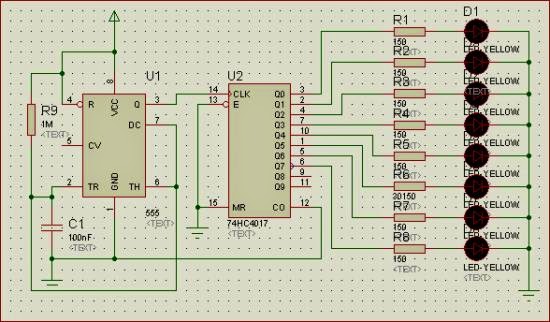 Flashing LED Using IC555 ~ ElecDude
