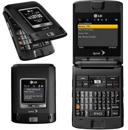Cell Phone Facts and Deals: LG Lotus LX600 Sprint Flip Phone Features