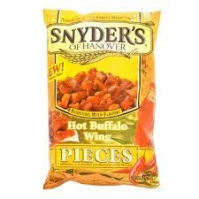 The "Q" Review: Snyder's of Hanover Hot Buffalo Wing Pretzel Pieces