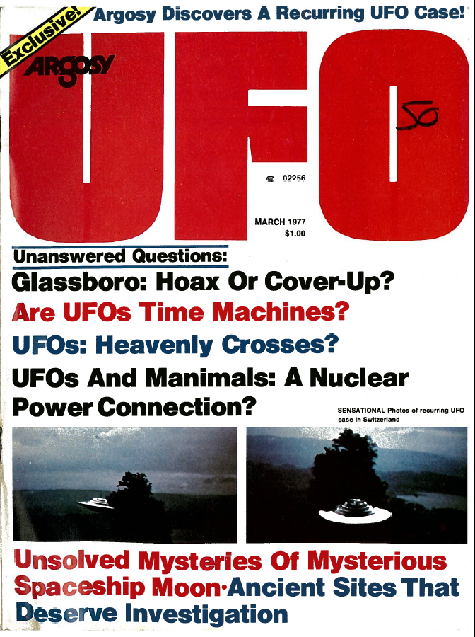 UFO-Prophet: Argosy UFO Magazine(March, 1977) - 'A Most Remarkable ...