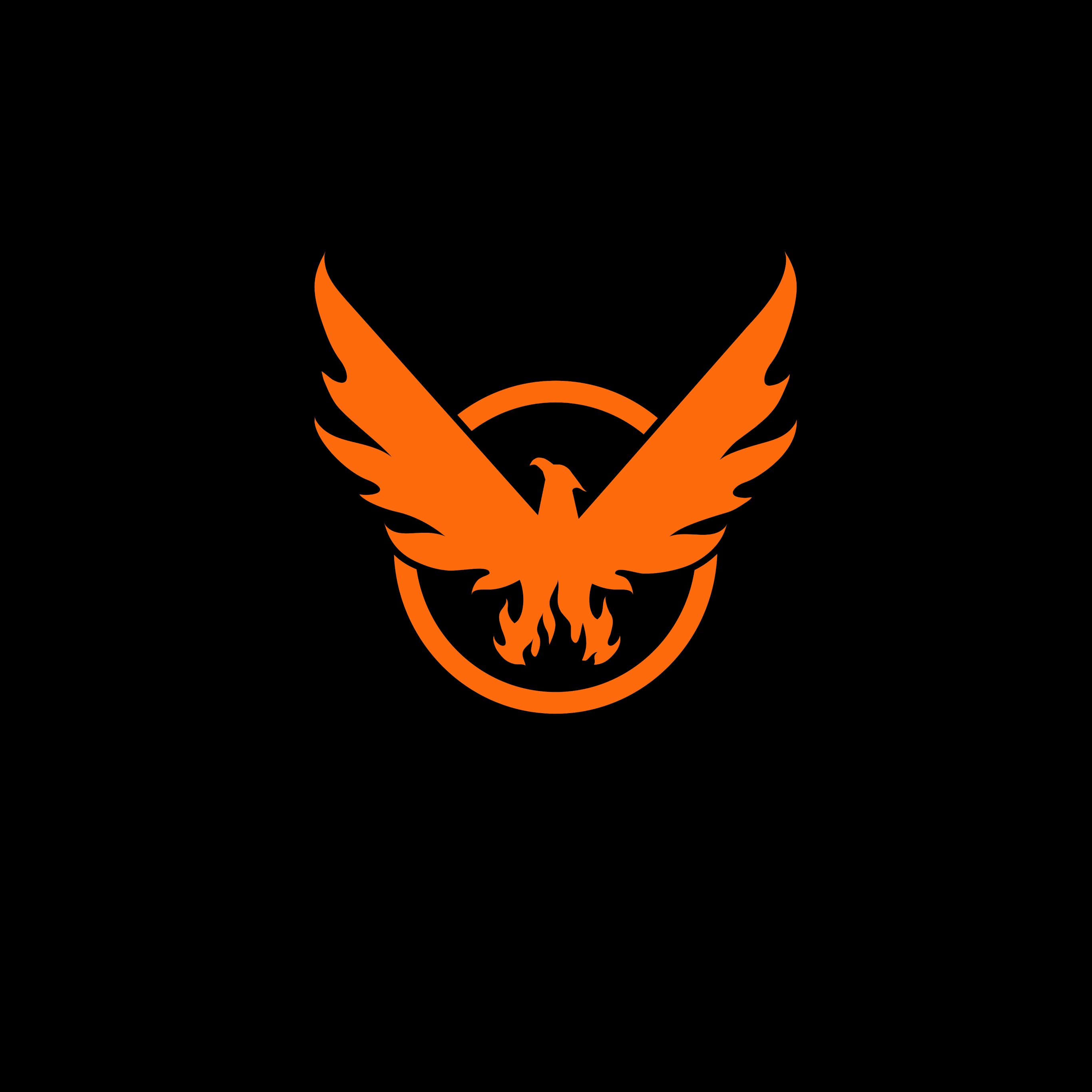 The Division 2, Phoenix, Logo, 8K, #17 Wallpaper iPhone Phone