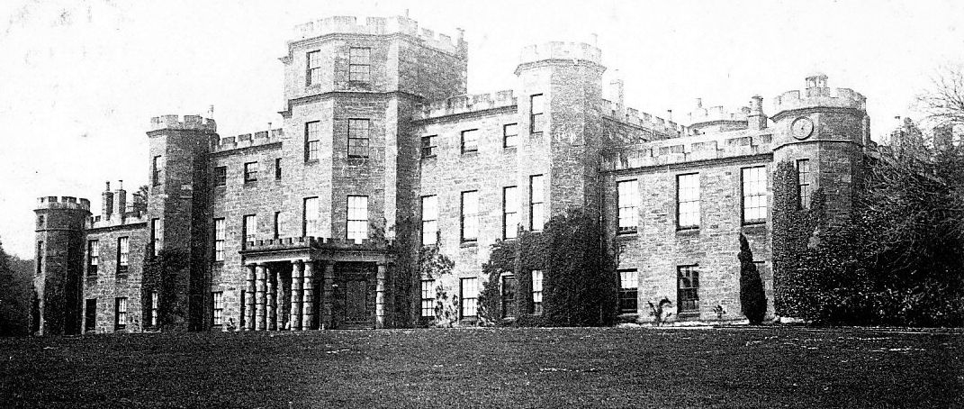 Tour Scotland: Old Photograph Fasque House Scotland