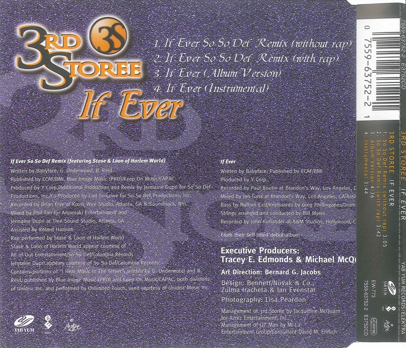THE CRACK FACTORY: 3rd_Storee-If_Ever-(CDM)-(Re-rip)-1999-Y2H_INT