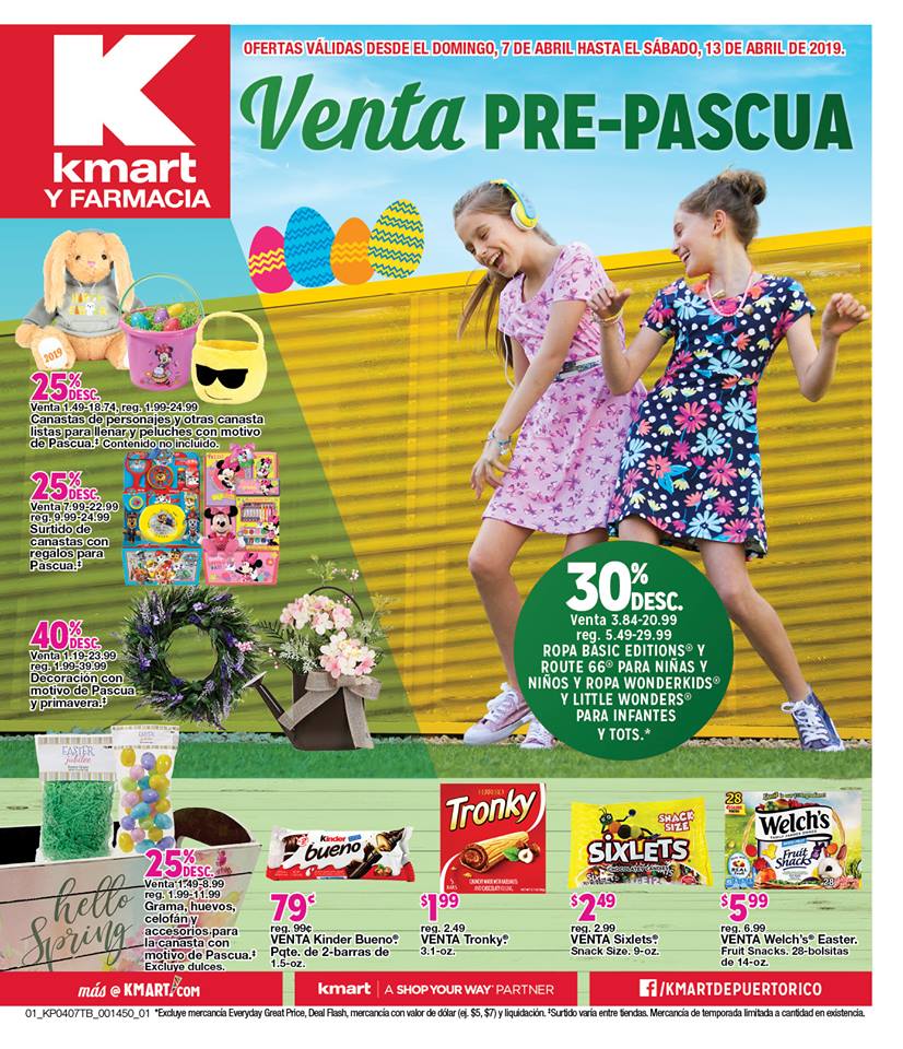 Ahorros Diarios Usando Cupones: Especiales válidos en las tiendas Kmart ...