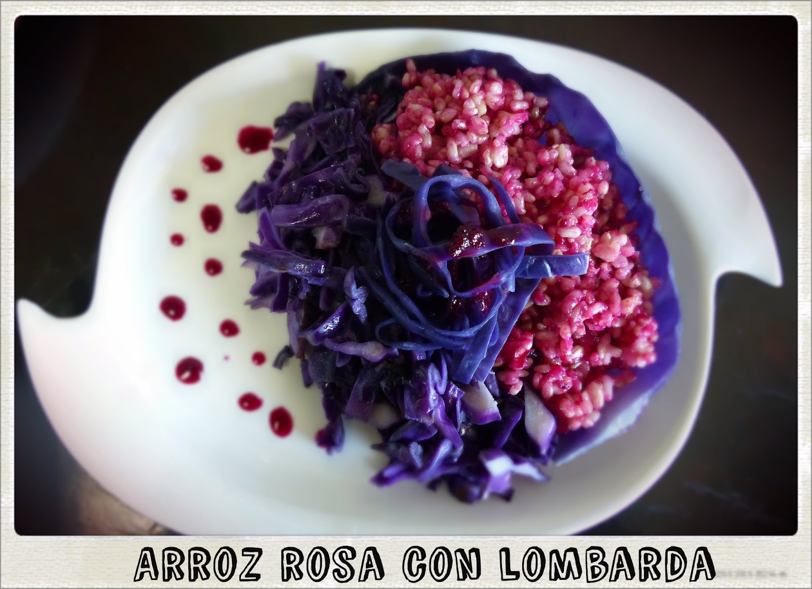 Chefs lunáticas: Arroz rosa con lombarda