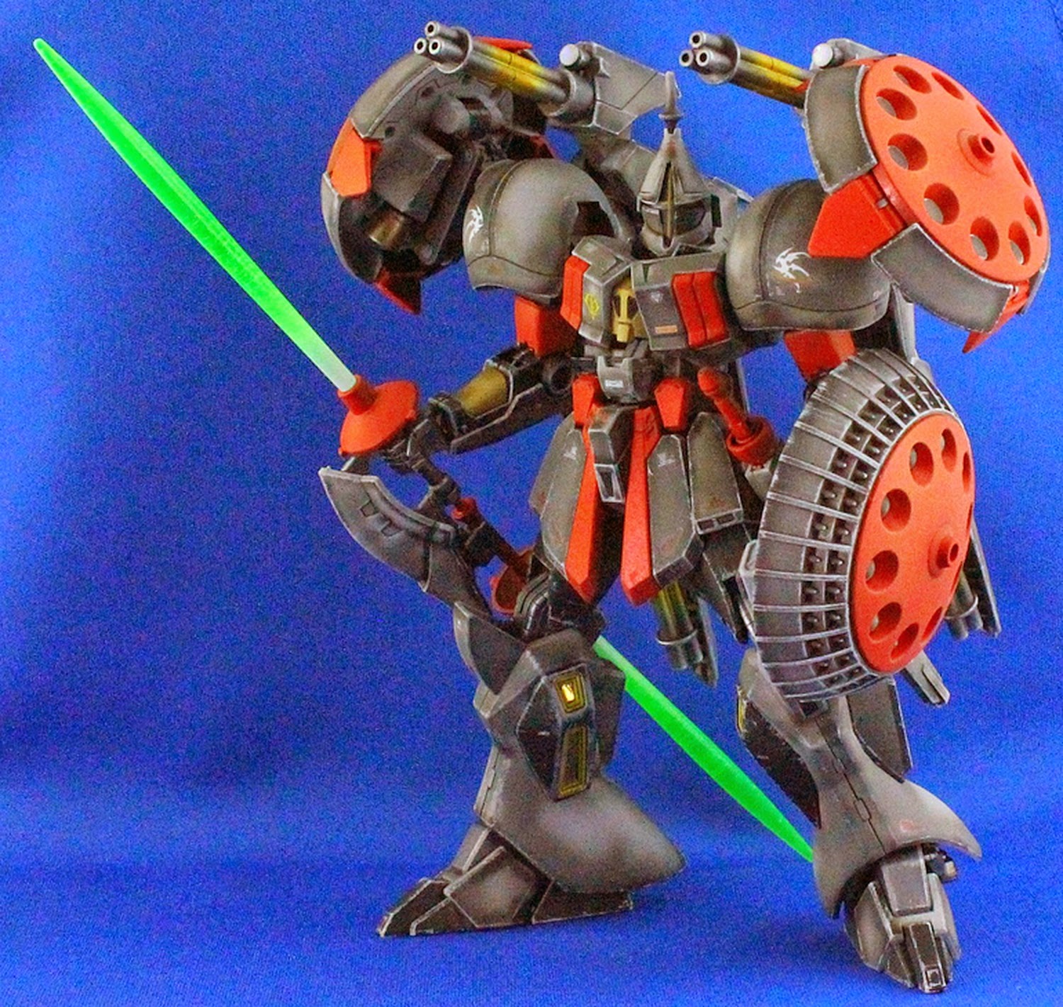 Custom Build: HGBF 1/144 R Gyan Gears Gyan - Gundam Kits Collection ...