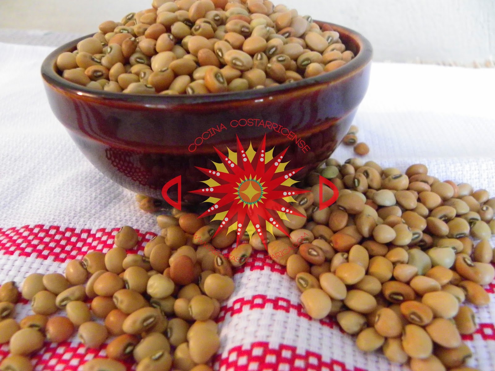 Cocina Costarricense: frijol rabiza