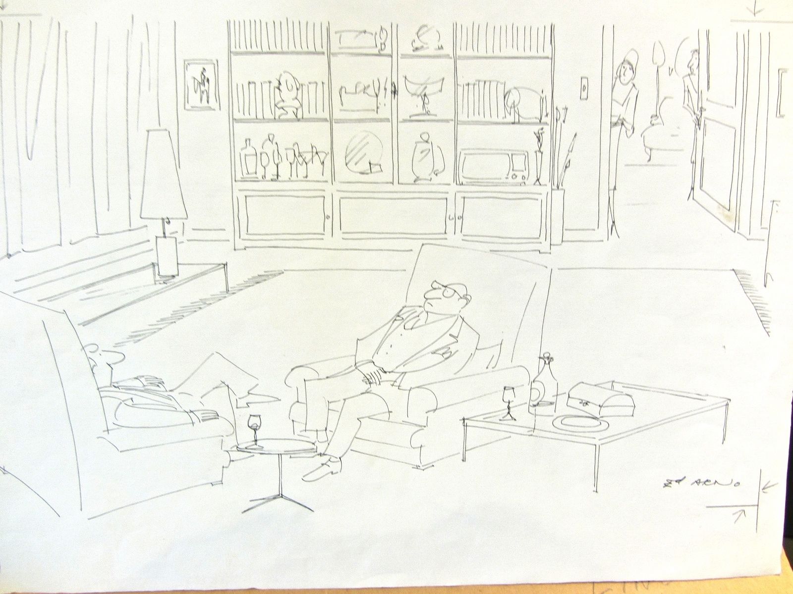 Attempted Bloggery: Ed Arno's Companionable Silence