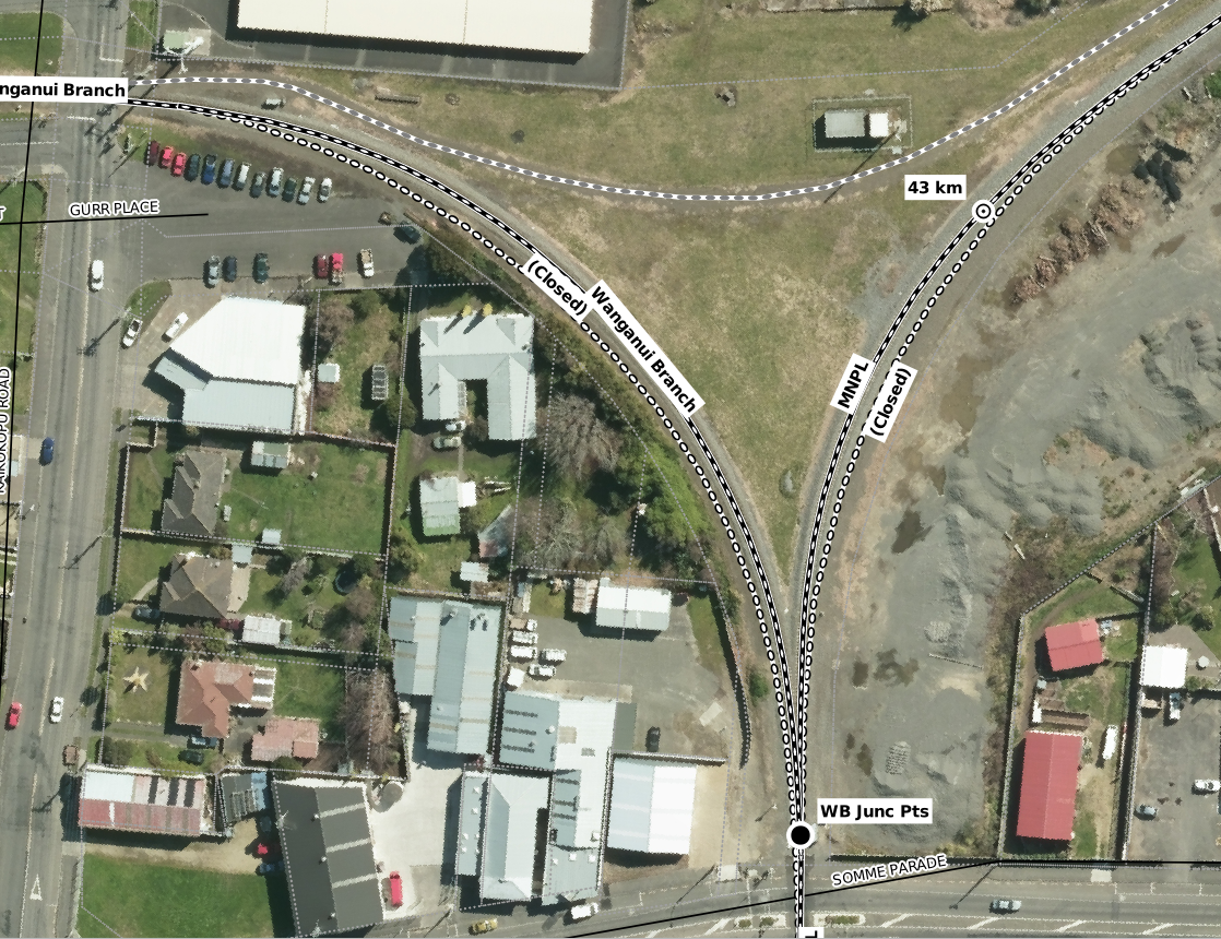 New Zealand Rail Maps: Marton New Plymouth Line [1A]: Whanganui ...