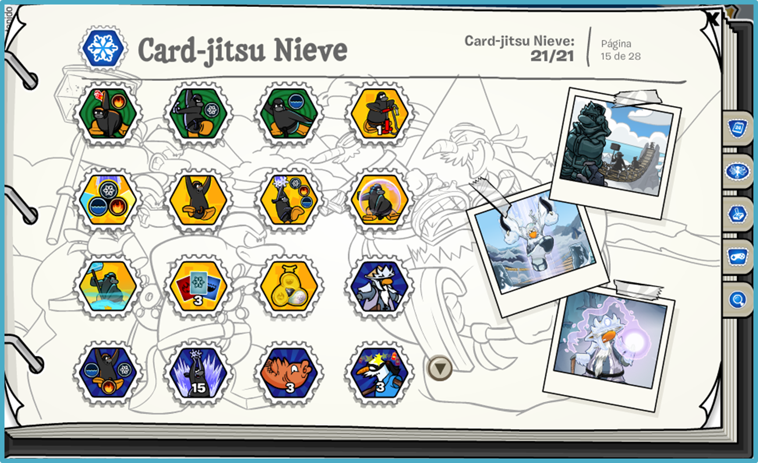 Trucos De Club Penguin Cow: ¡Guia - Card Jitsu Nieve!