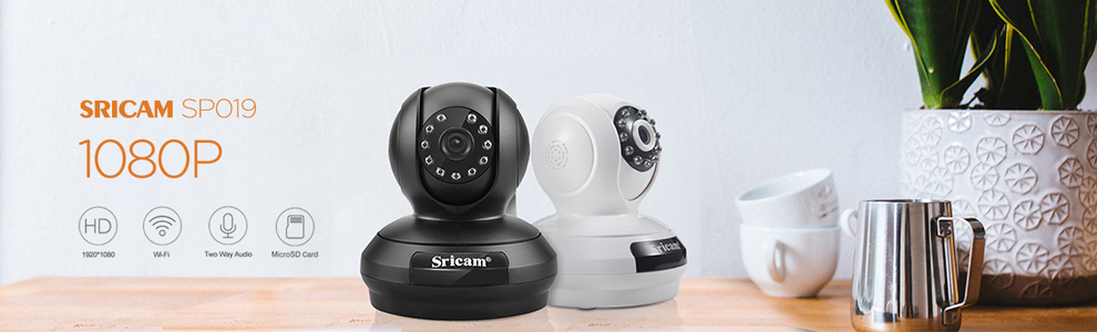 Sricam SP017 HD Wireless Security IP Camera Wi-fi Night Vision Audio ...