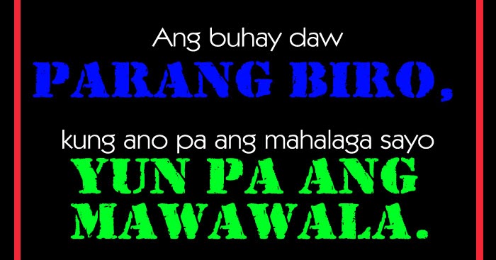 Mga Parinig Na Quotes