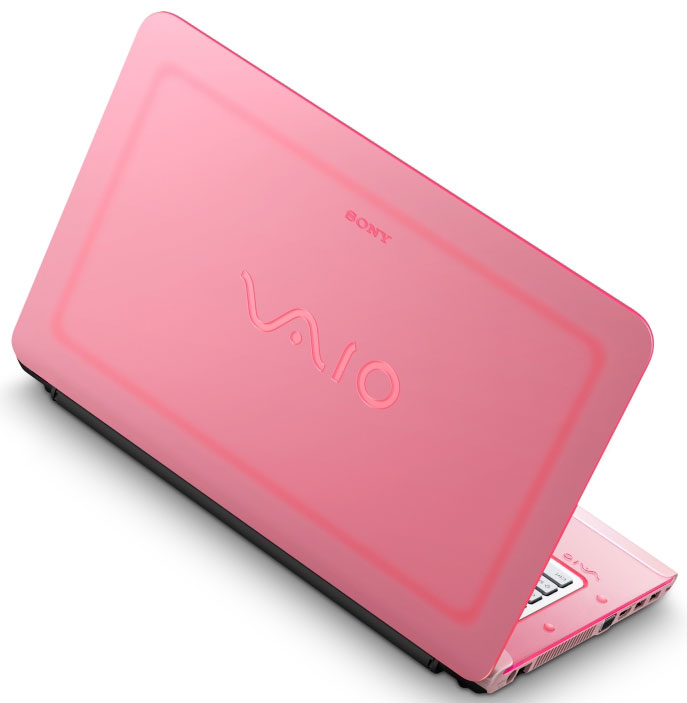 Sony Vaio CA1S1E/P. Portátil Rosa (622 €)