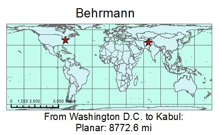 Geog 7 - Intro to GIS Labs: Lab 5: Map Projections
