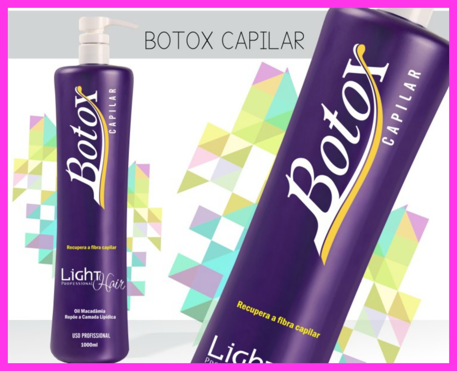 Cabelos Mais: Light Hair Botox Capilar