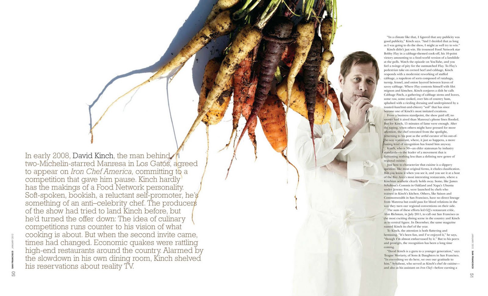 Manresa: David Kinch Steps Up to the Plate