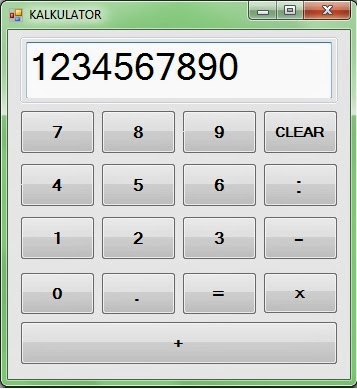 Membuat Program Aplikasi Kalkulator dengan Vb.Net - EKO OKE