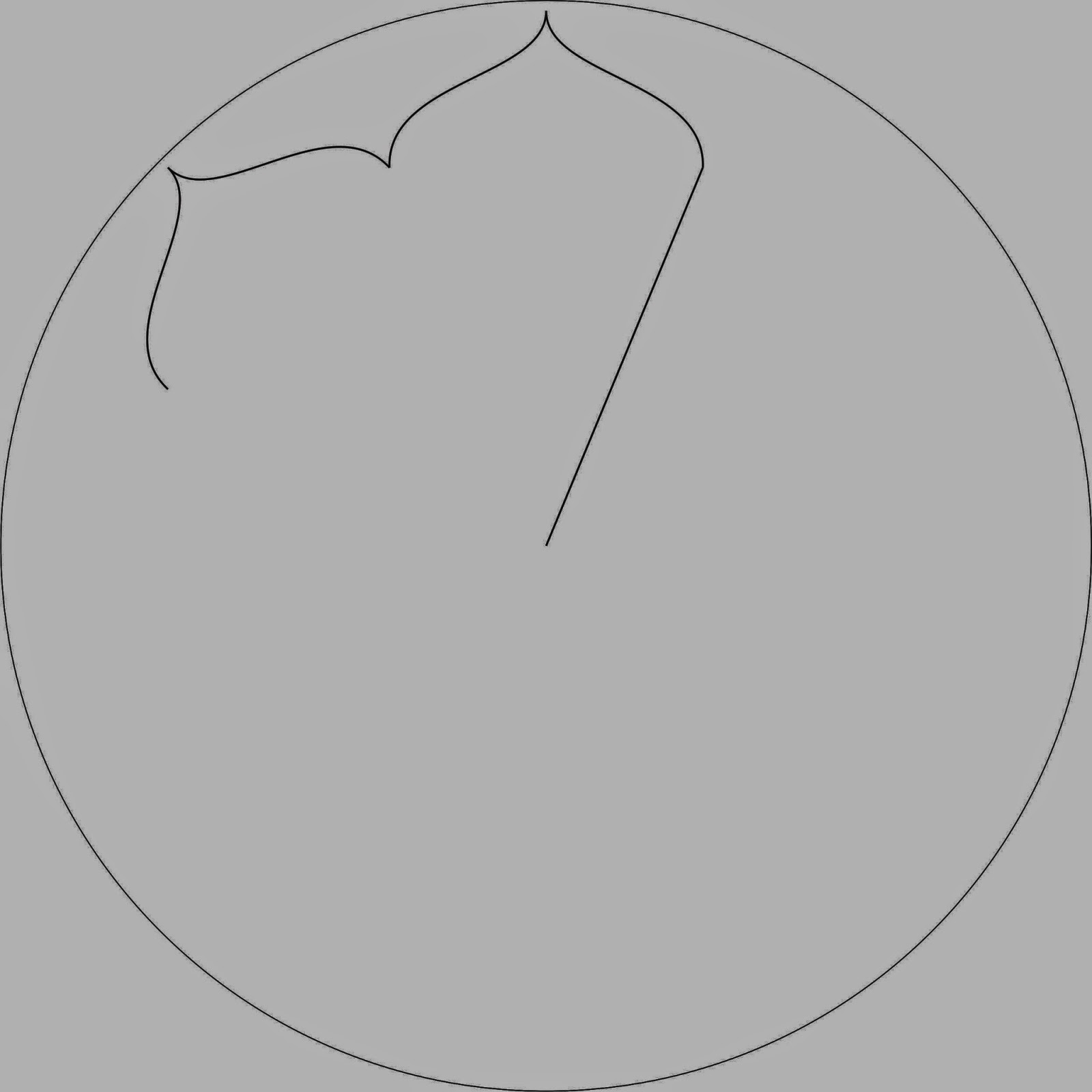 ABK Desain: Cara mudah membuat bunga segi delapan.