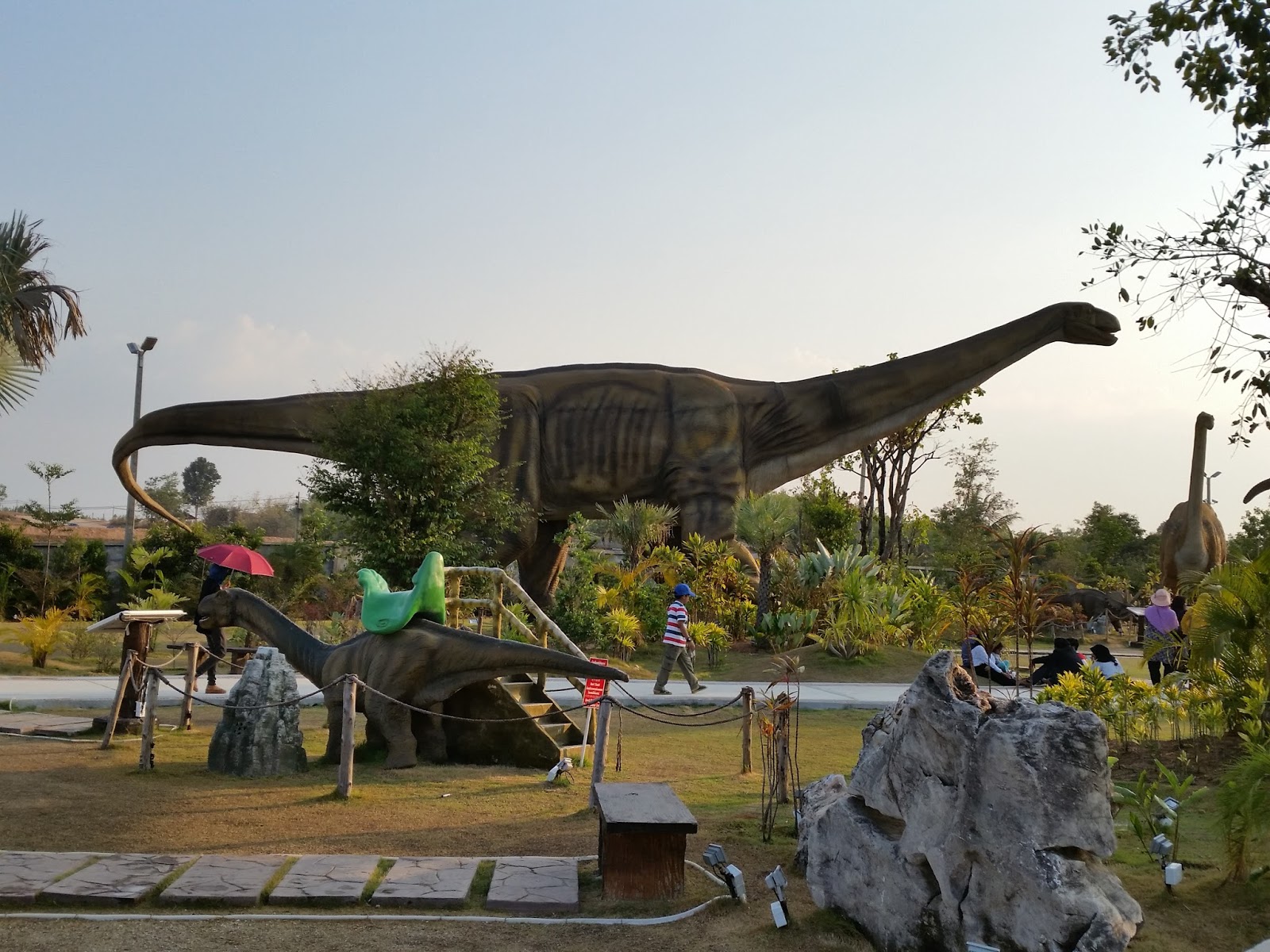 Our Little Princesses: Dinosaur Park @ Dannok, Thailand