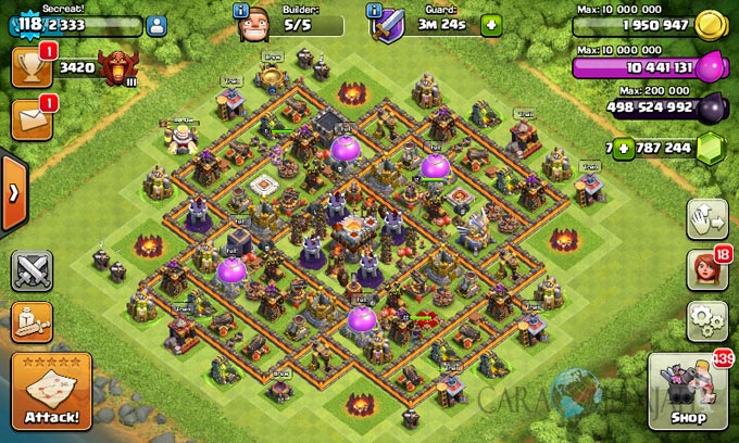 Susunan Coc Th 5 Terkuat - Delinewstv