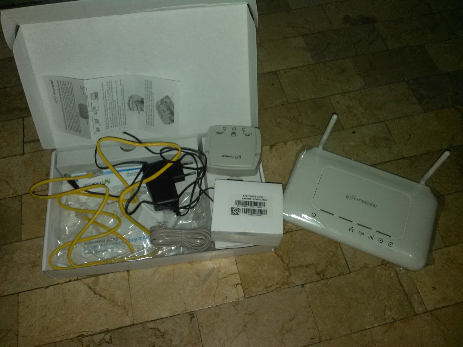 Review Router Movistar ASL 26555 ~ KaL R BLOG