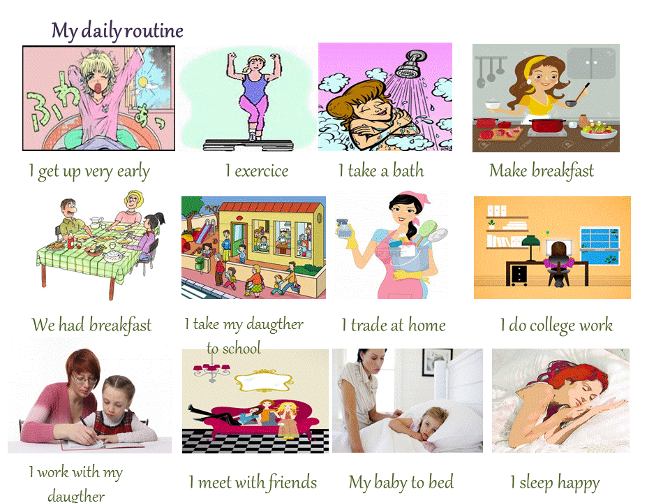 Descripción de lugares, rutina diaria y actividades de tiempo libre