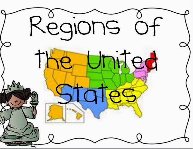 3 Teacher Chicks: Geography: Regions Radness