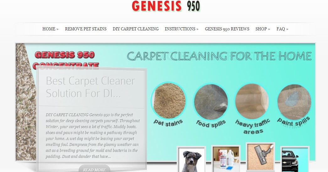 Best Carpet Cleaner And Stain Remover: Where To Buy Genesis 950